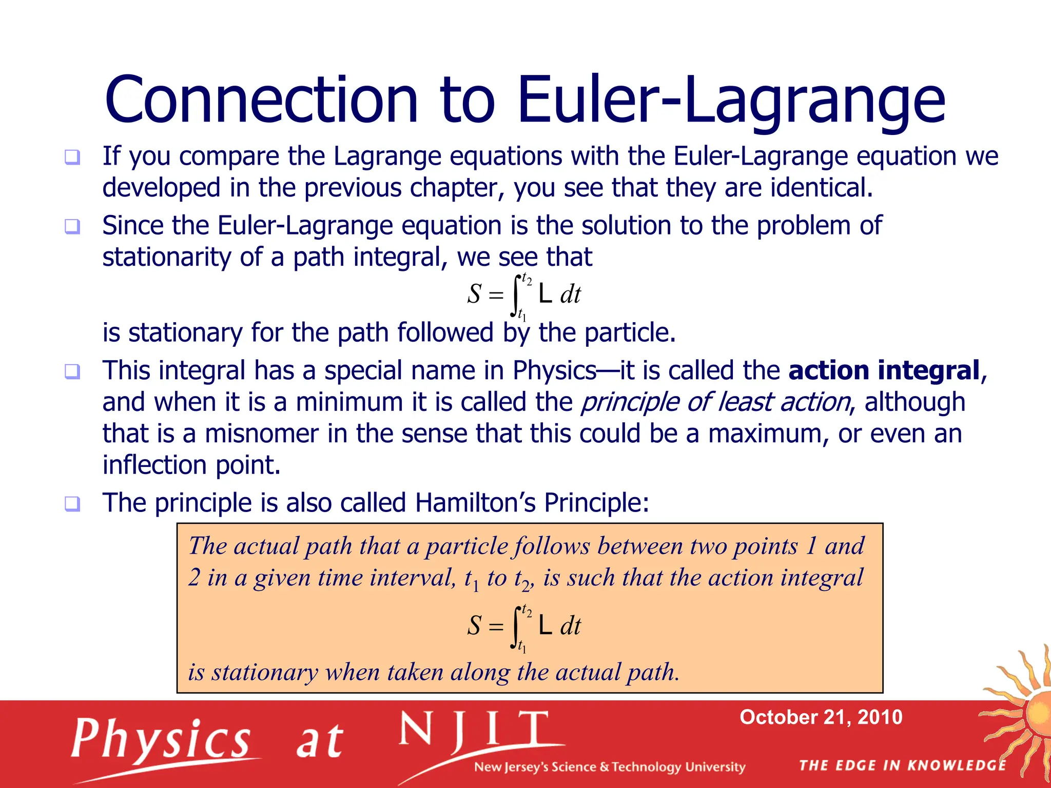 physics430_lecture15.ppt Dale. E. Gary Lagrange Equations | PPT