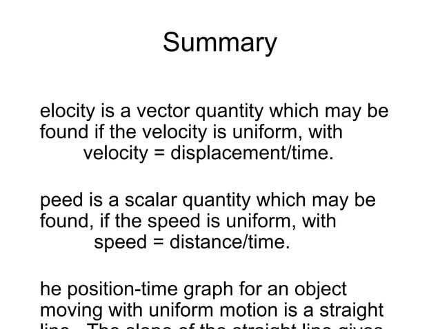 Physics 504 Chapter 10 Uniformly Accelerated Rectilinear Motion | PPT | Physics | Science
