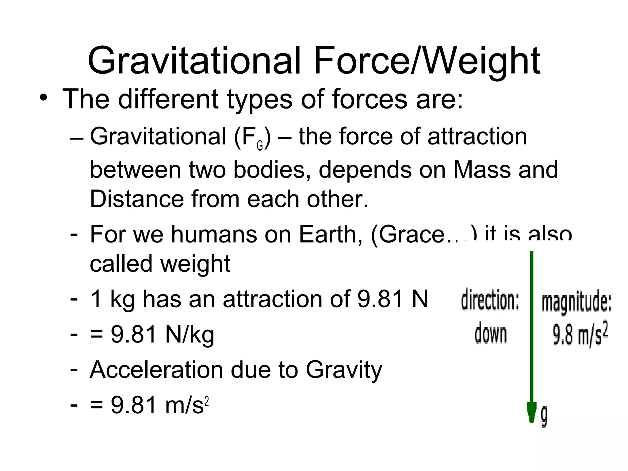Physics 504 chapter 12 & 13 different types of forces | PPT