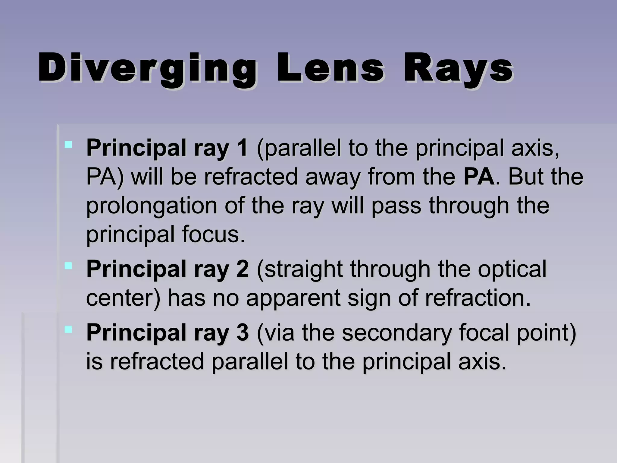 Physics 504 chapter 3&4 refraction & lenses | PPT