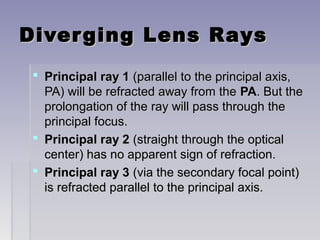Physics 504 chapter 3&4 refraction & lenses | PPT
