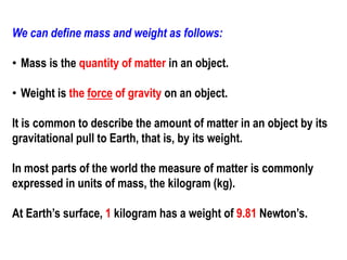 NEWTONS LAW OF GRAVITATION WEIGHT PPT PRE | PDF