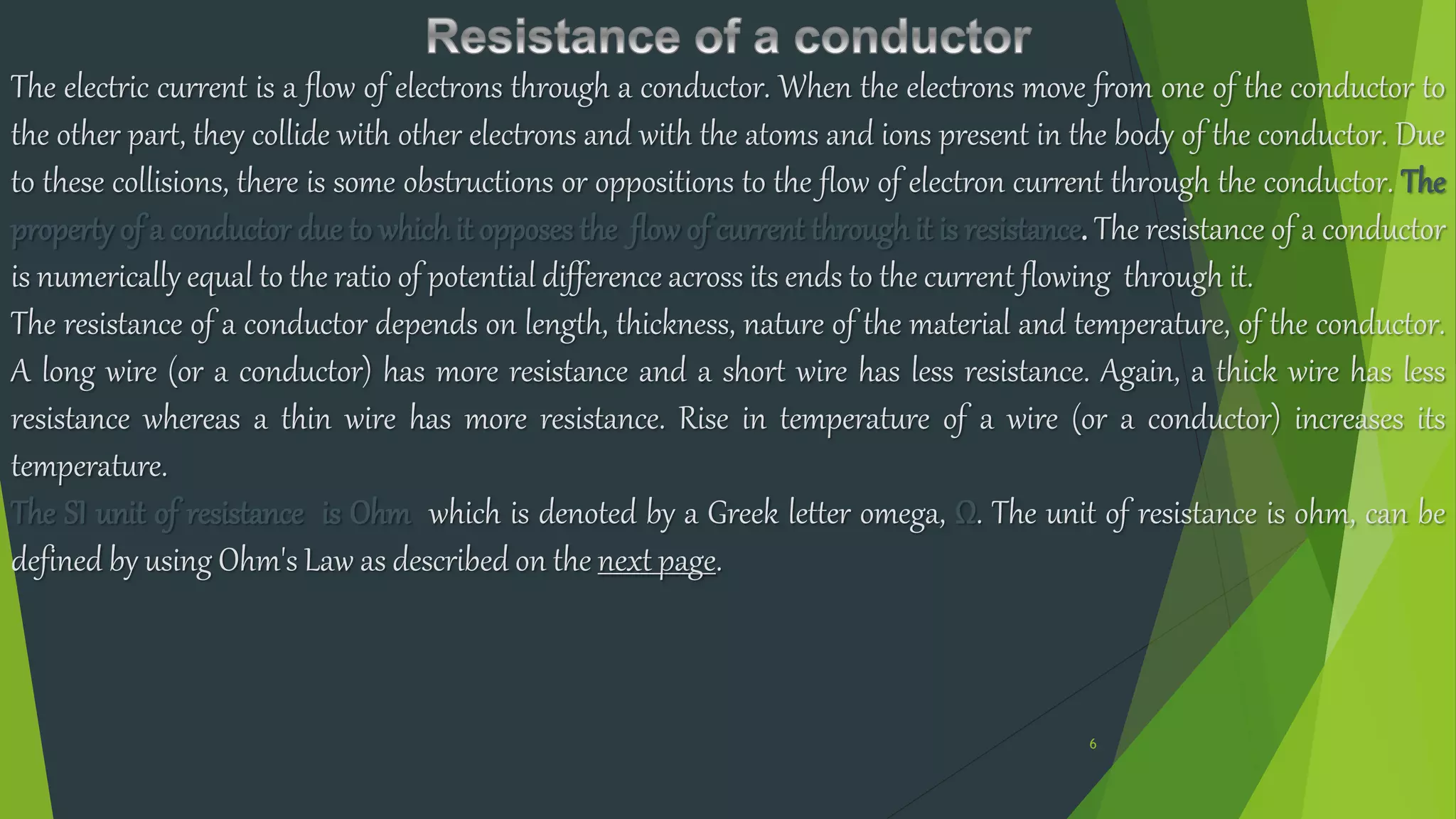 Ohm's Law | PPTX