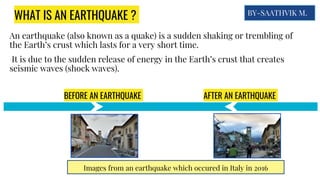 Physics activity presentation on earthquakes | PPTX
