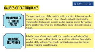 Physics activity presentation on earthquakes | PPTX