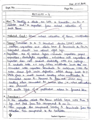 Physics activity file class 12 | PPT