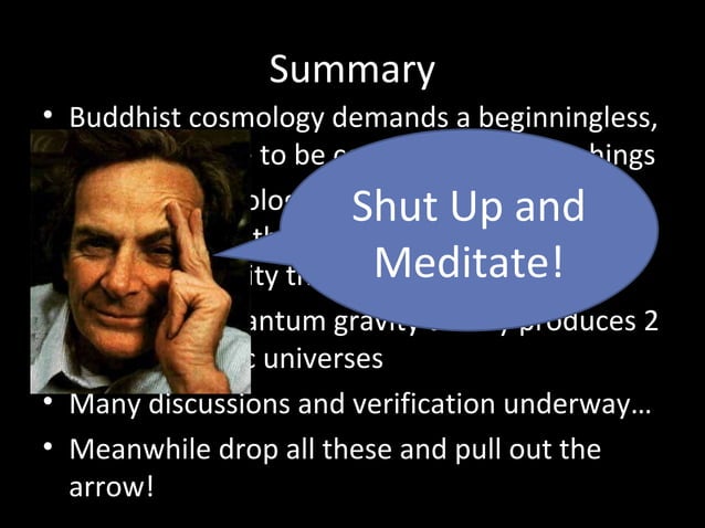 Physics and buddhism: The problem of the beginning | PPT