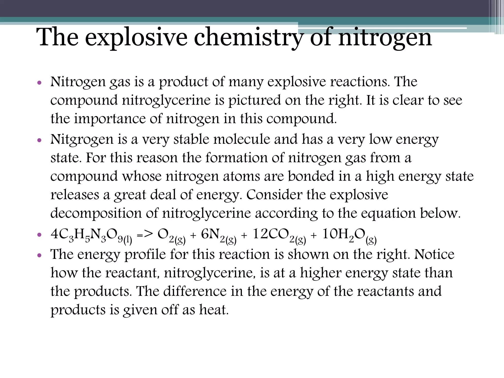 Physics and chemistry of explosions | PPTX