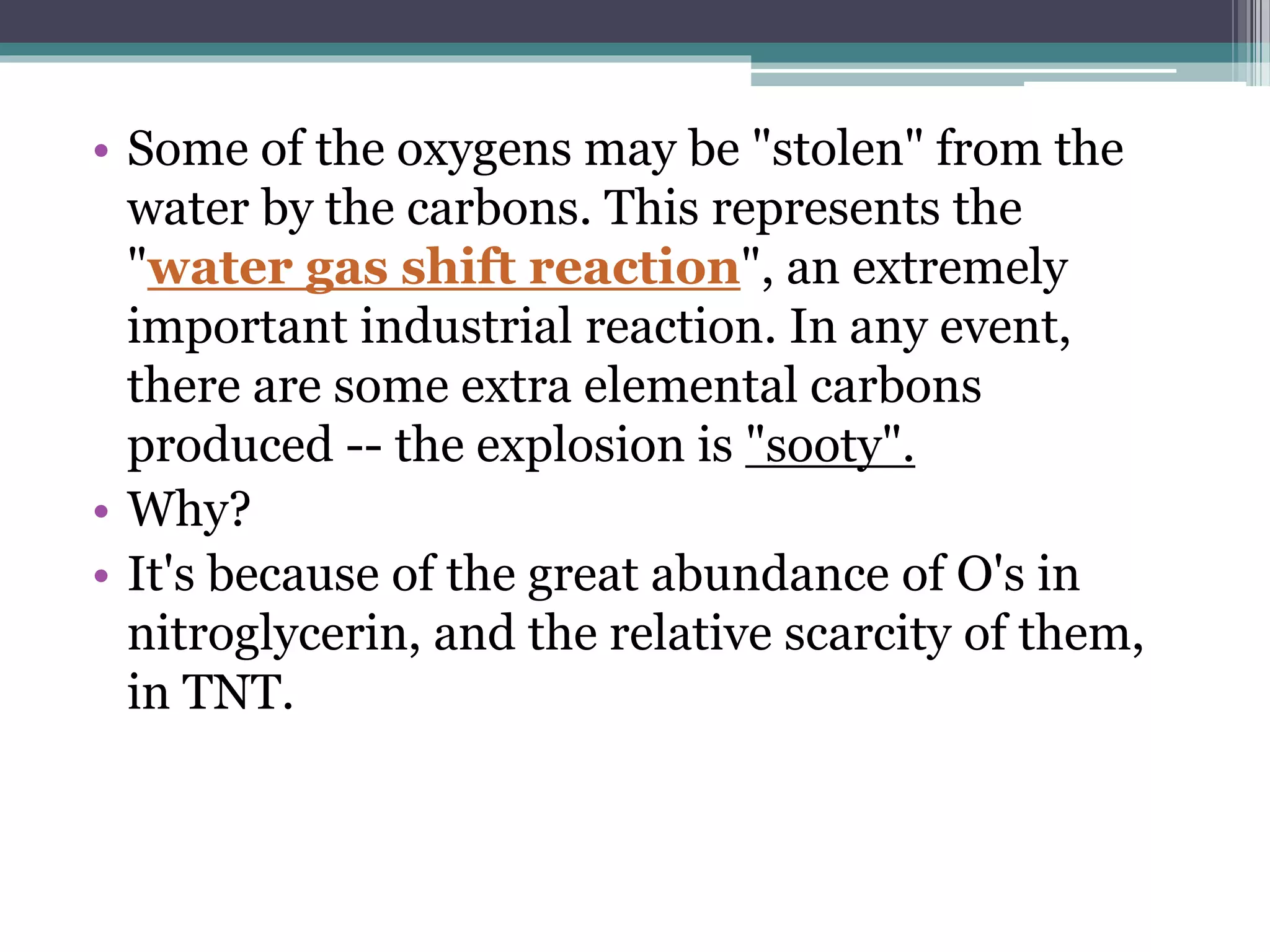 Physics and chemistry of explosions | PPTX