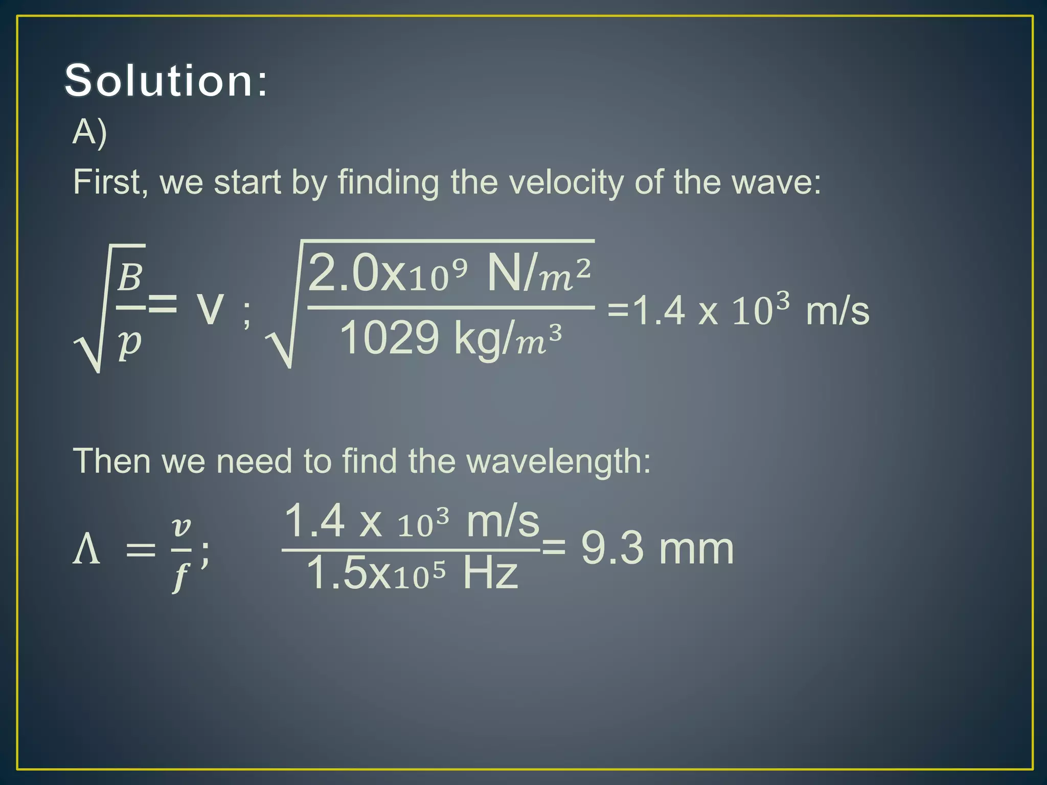 Physics and echolocation | PPTX