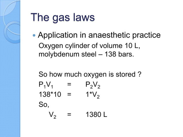 Physics and its laws in anesthesia | PDF | Physics | Science