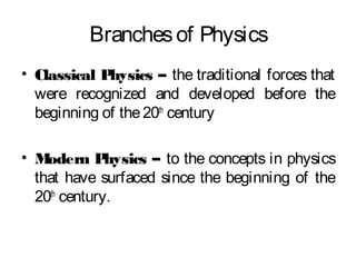 Physics and Matter | PPT