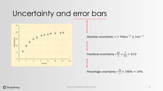 Physics and physical measurement | PPT