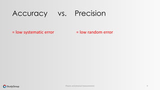 Physics and physical measurement | PPT