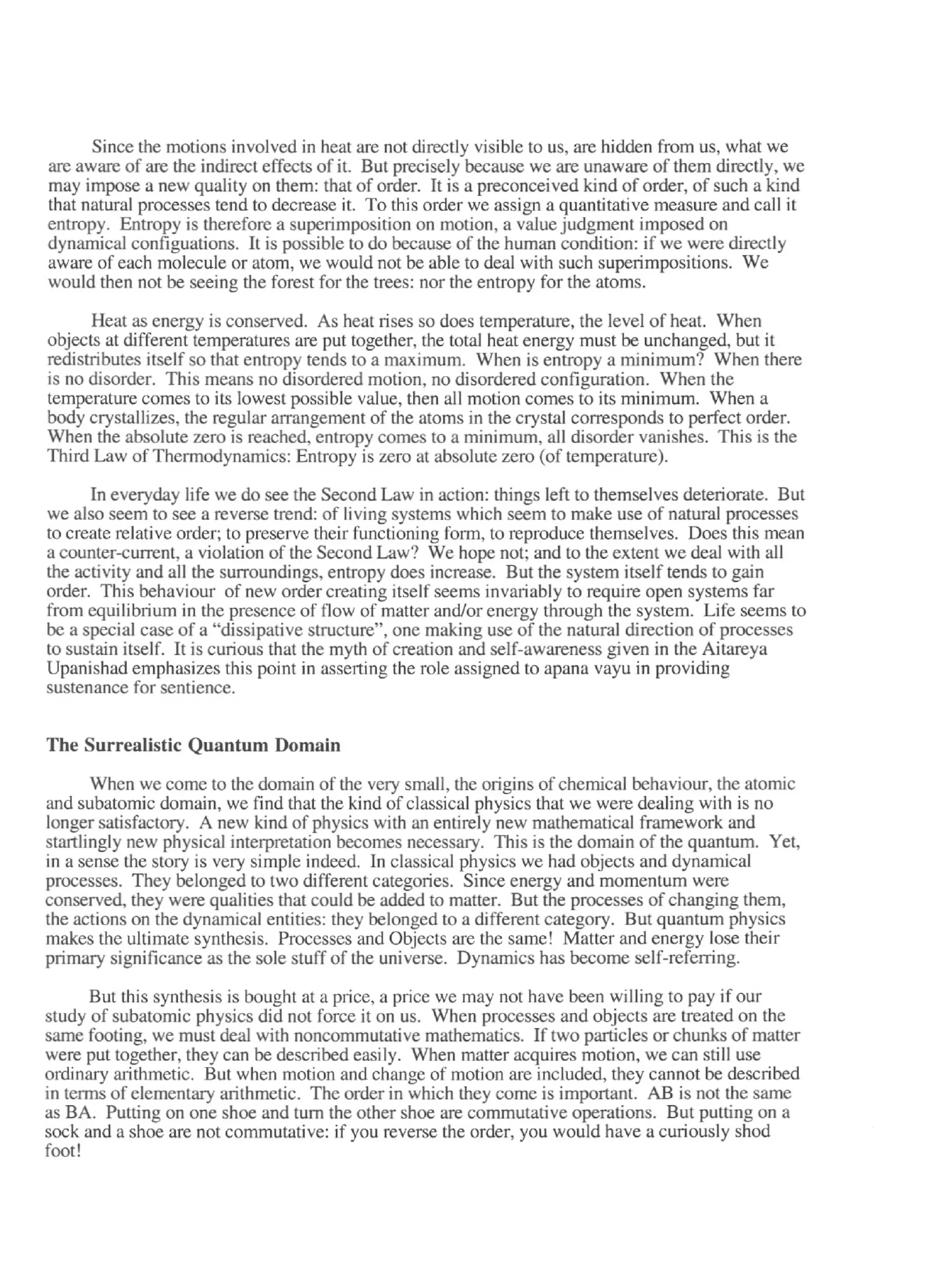 Physics as a spiritual discipline george sudarshan | PDF
