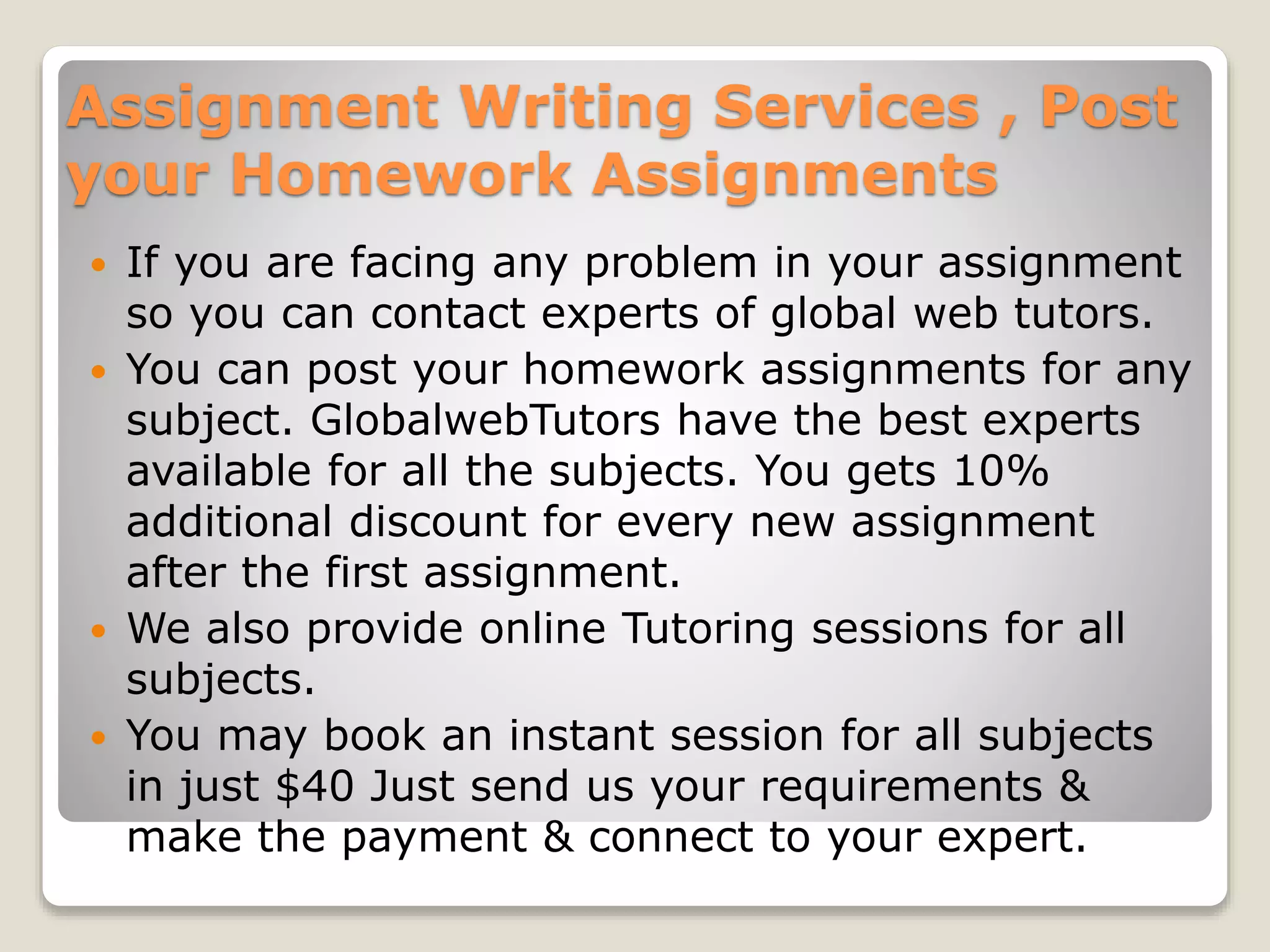 Physics Assignment Help Ppt
