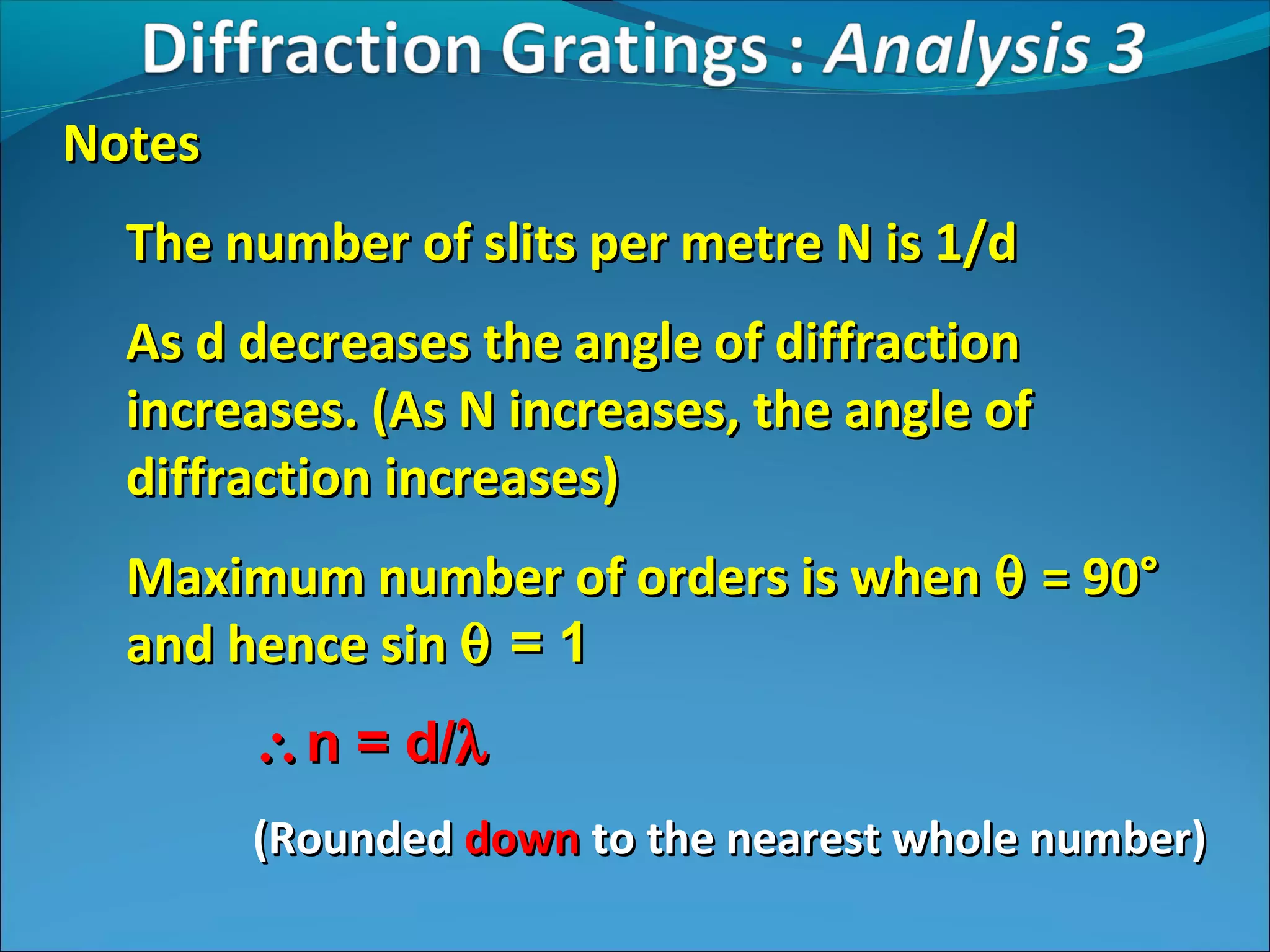 Physics as unit2_42_diffraction_grating | PPT