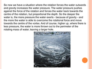 Physics behind whirlpools | PPTX