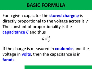 Physics capacitors w11-l23 | PPTX