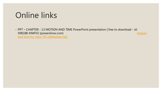 Physics cbse class 7 ppt | PPT