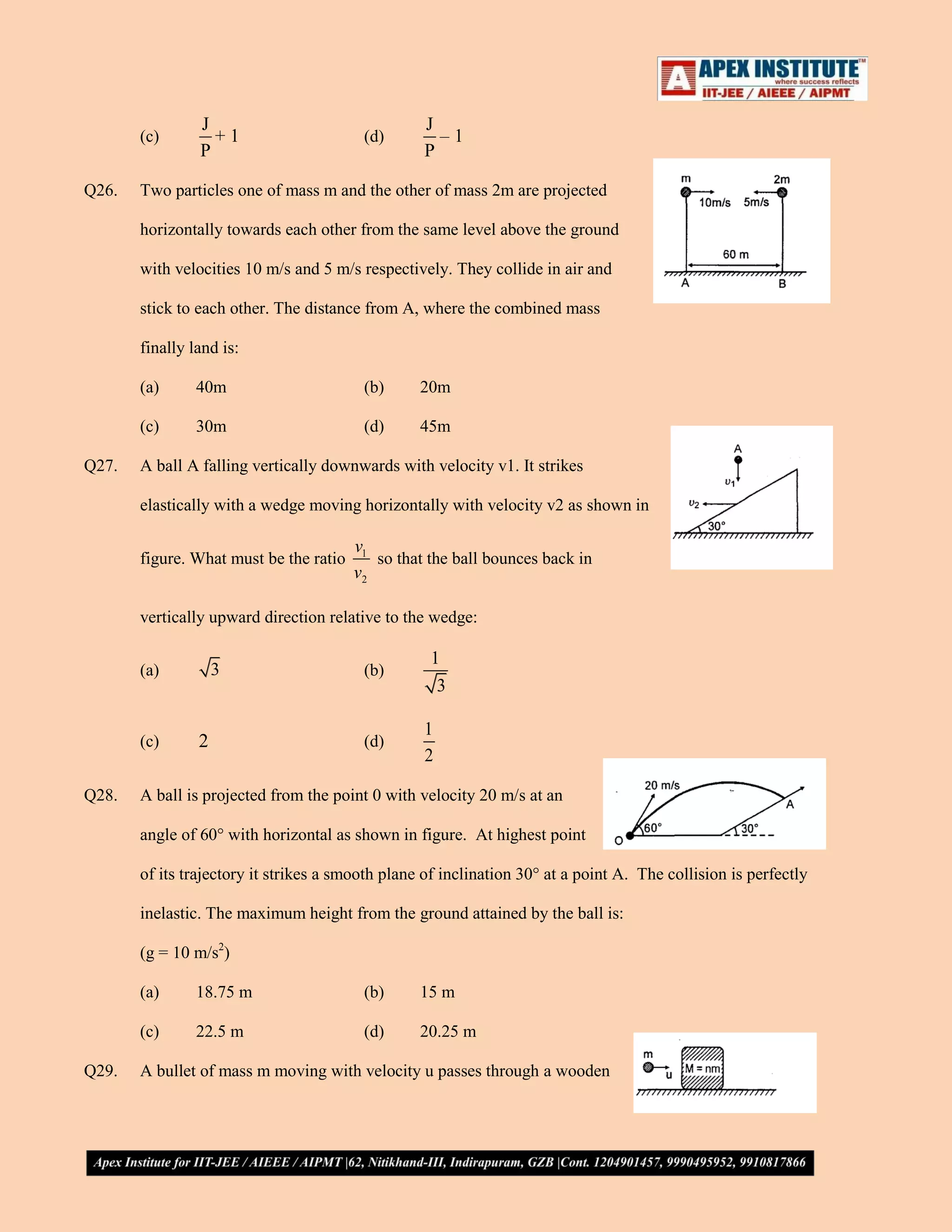 Physics centre of mass | PDF