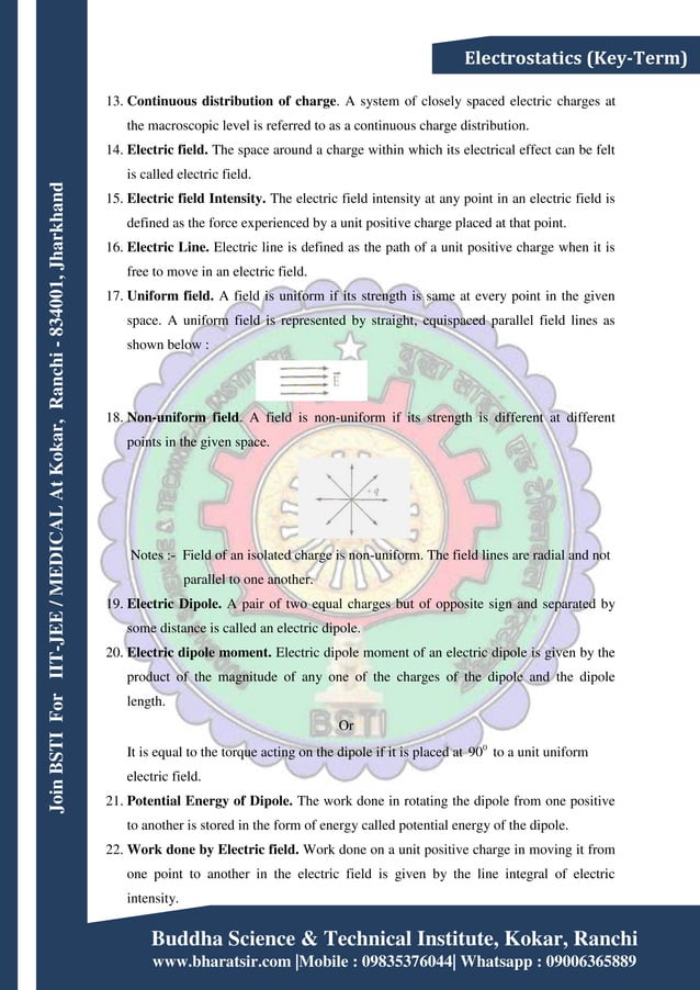 Basic Concept of Electrostatics for Beginners | PDF