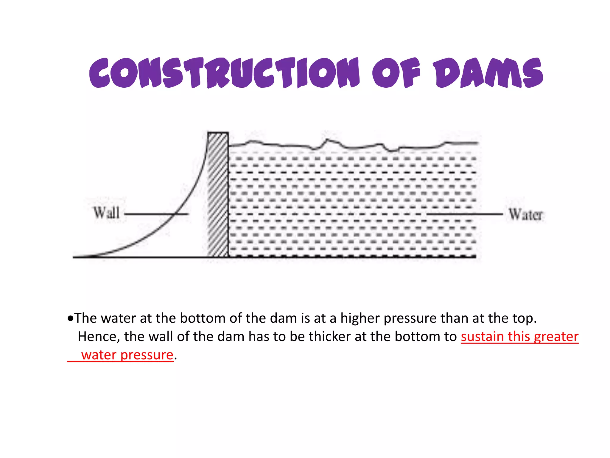 Physics chapter 3 [ applications of pressure in liquids ] | PPTX