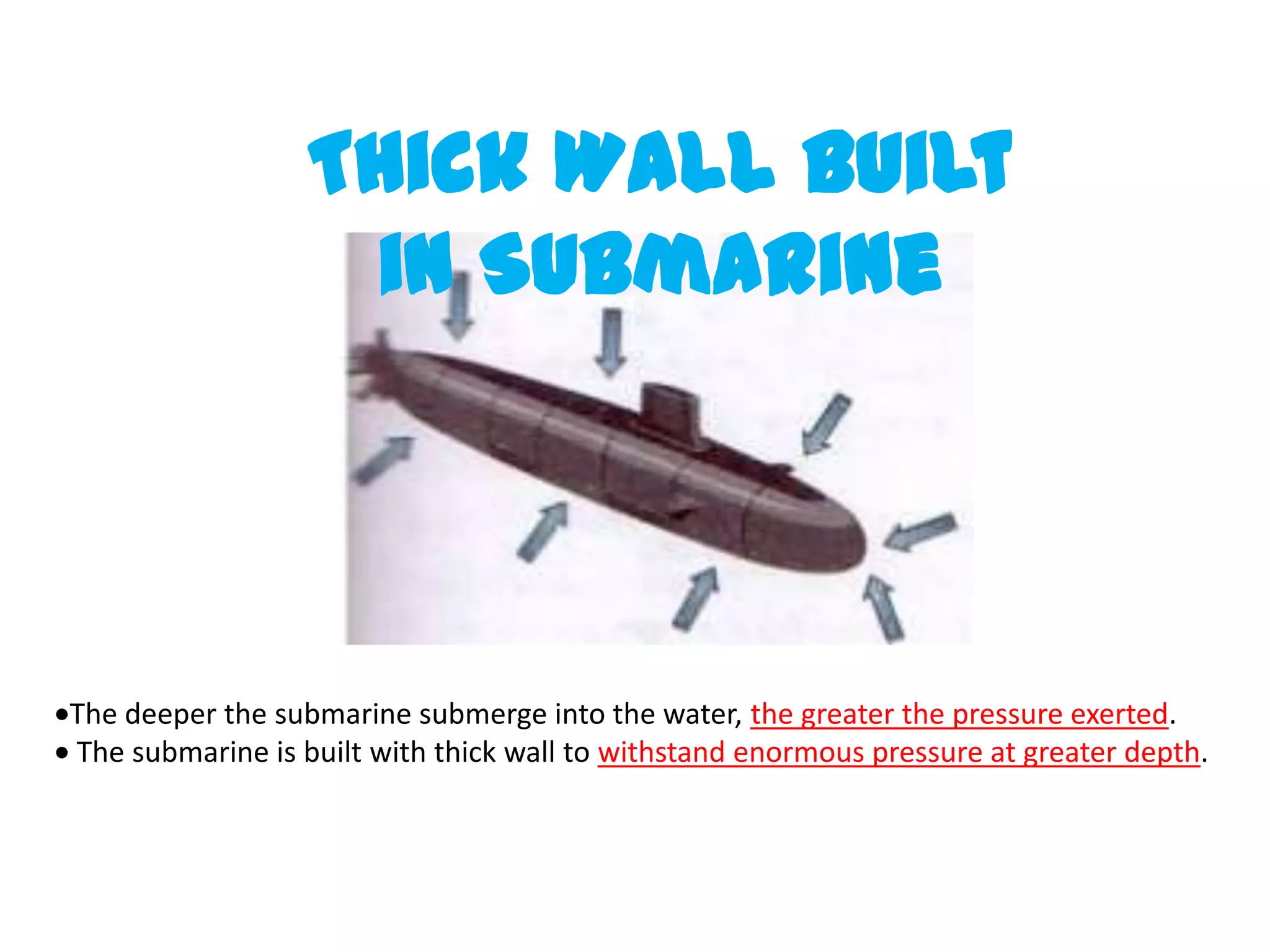 Physics Chapter 3 Applications Of Pressure In Liquids Pptx