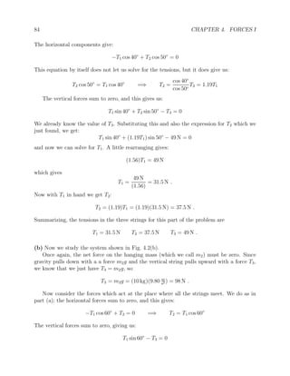 Physics chapter 4 notes | PDF