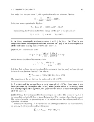 Physics chapter 4 notes | PDF