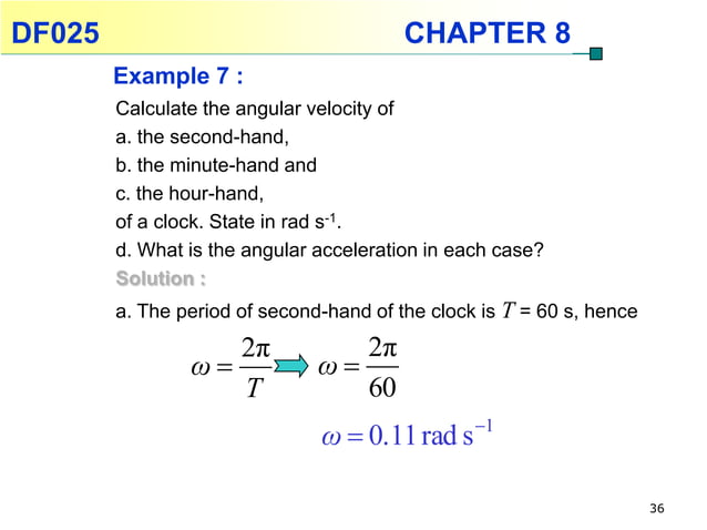 Physics Chapter 8- Rotational of a Rigid Body | PPTX