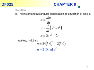 Rotational Acceleration Formula
