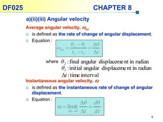 Angular Displacement Formula Physics