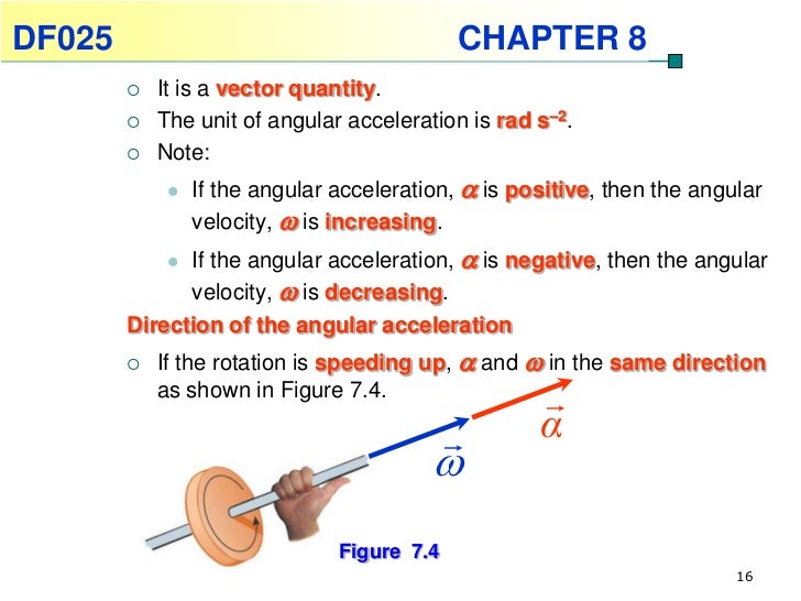 Physics Chapter 8- Rotational of a Rigid Body