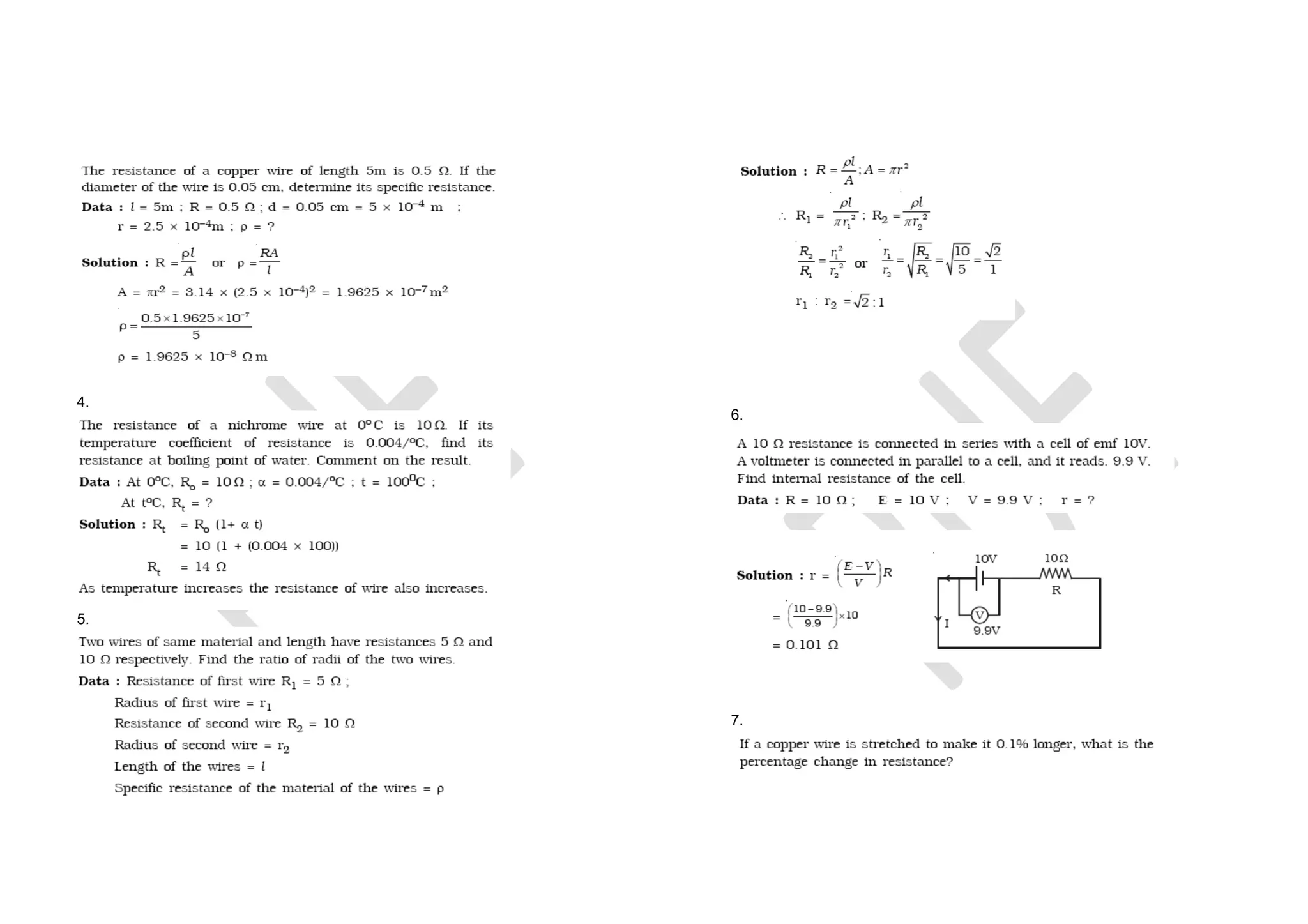 Physics Chapter wise important questions II PUC | PDF