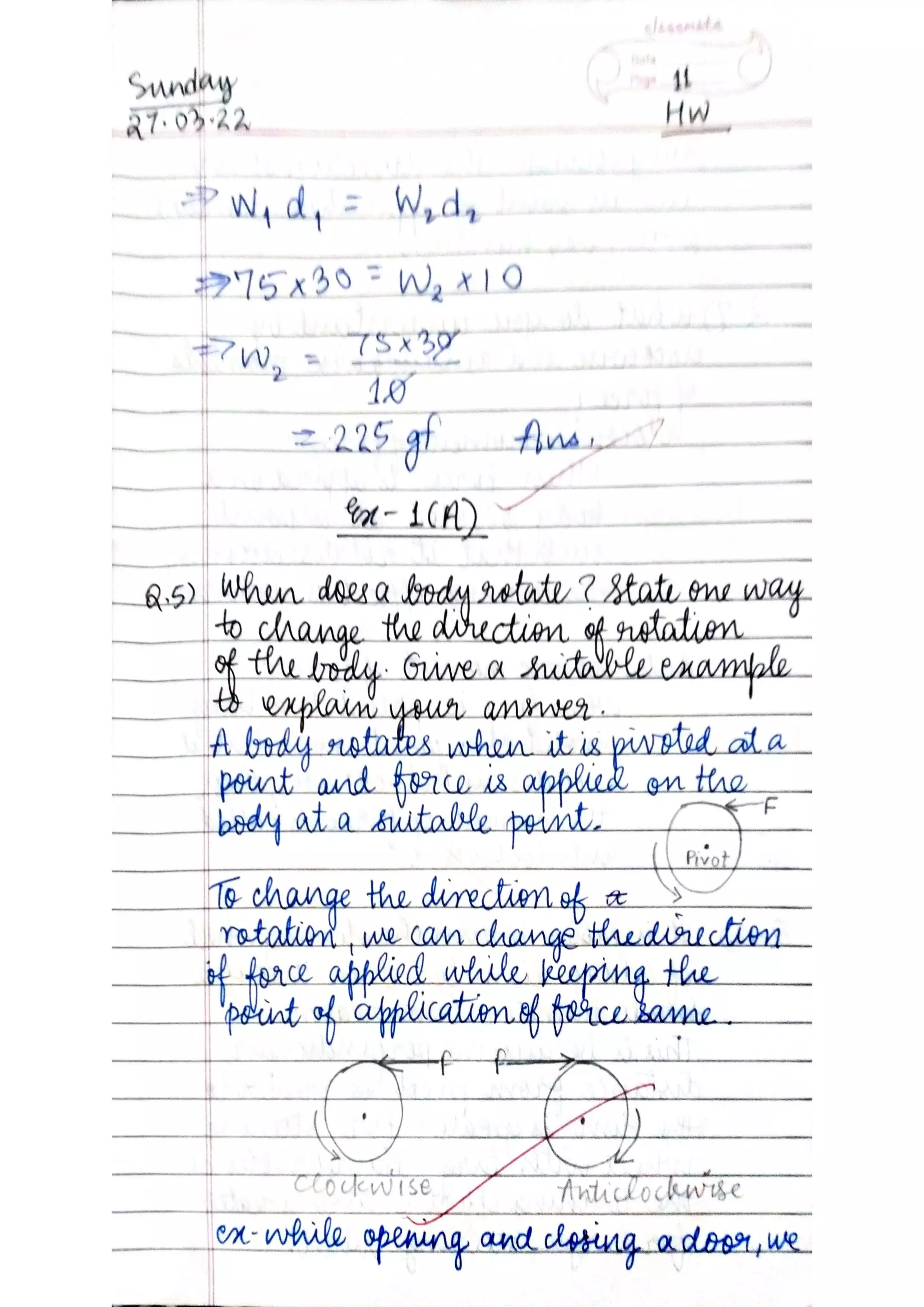 ICSE Physics Class X Handwritten Notes | PDF
