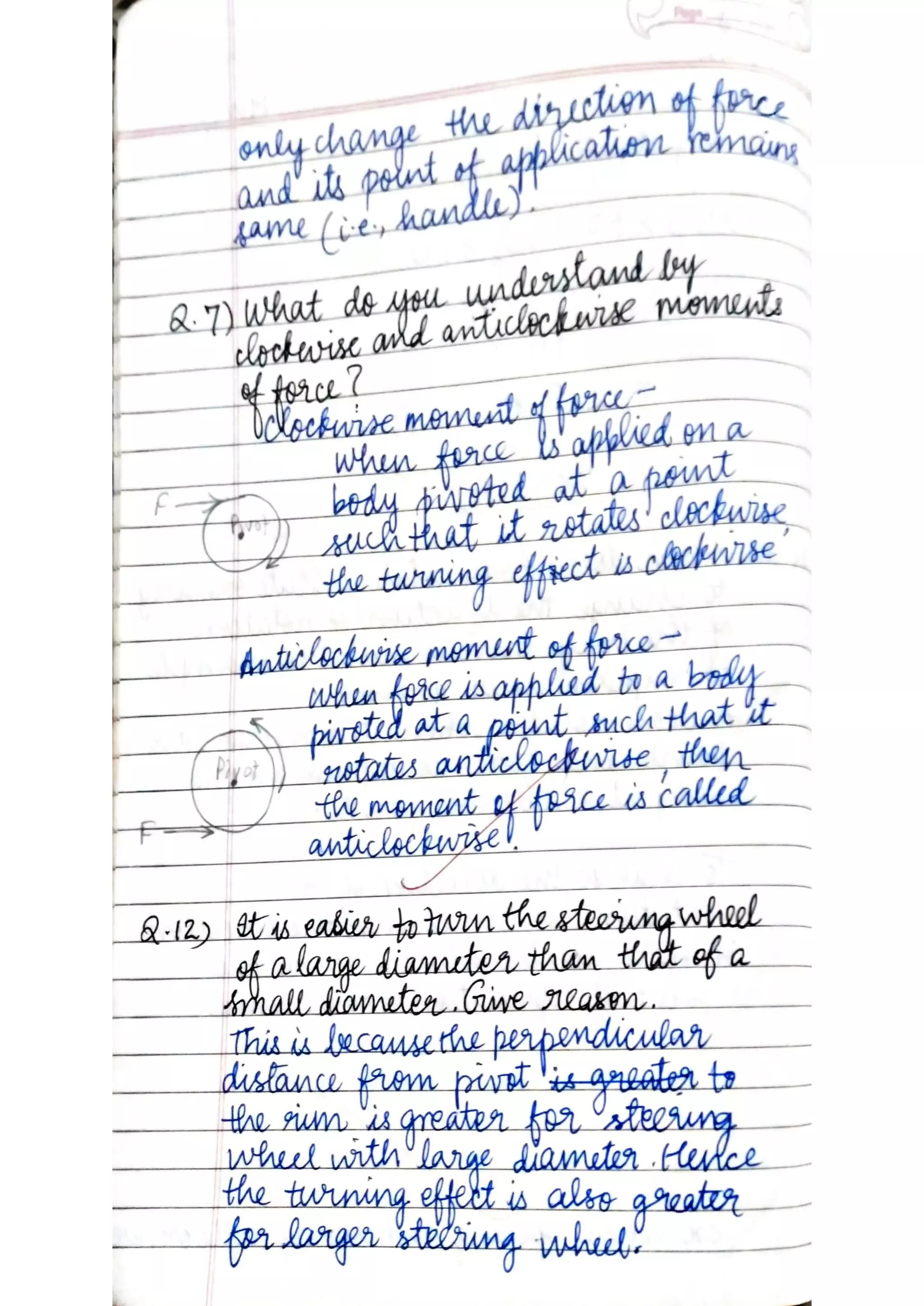 ICSE Physics Class X Handwritten Notes | PDF