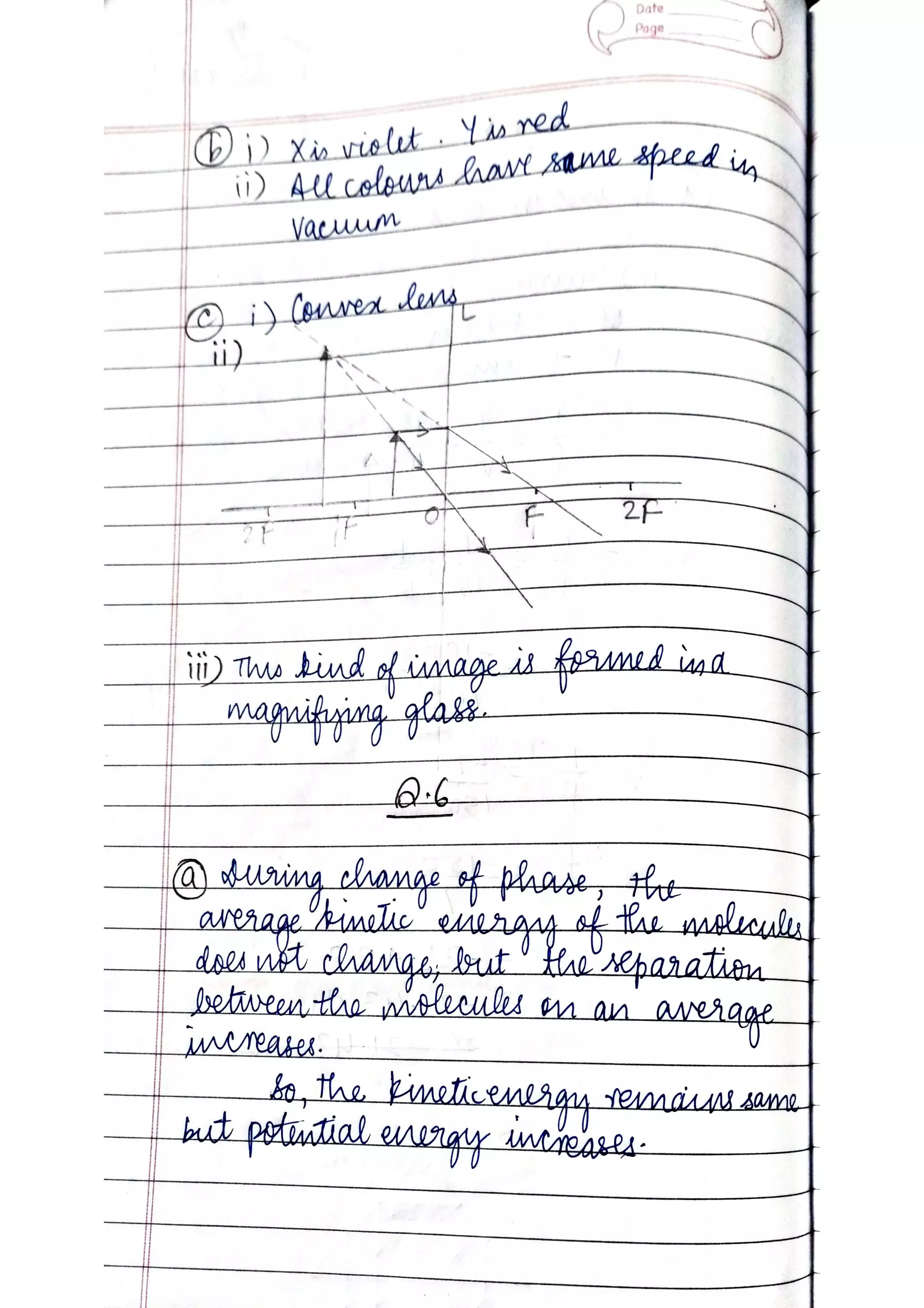 ICSE Physics Class X Handwritten Notes | PDF