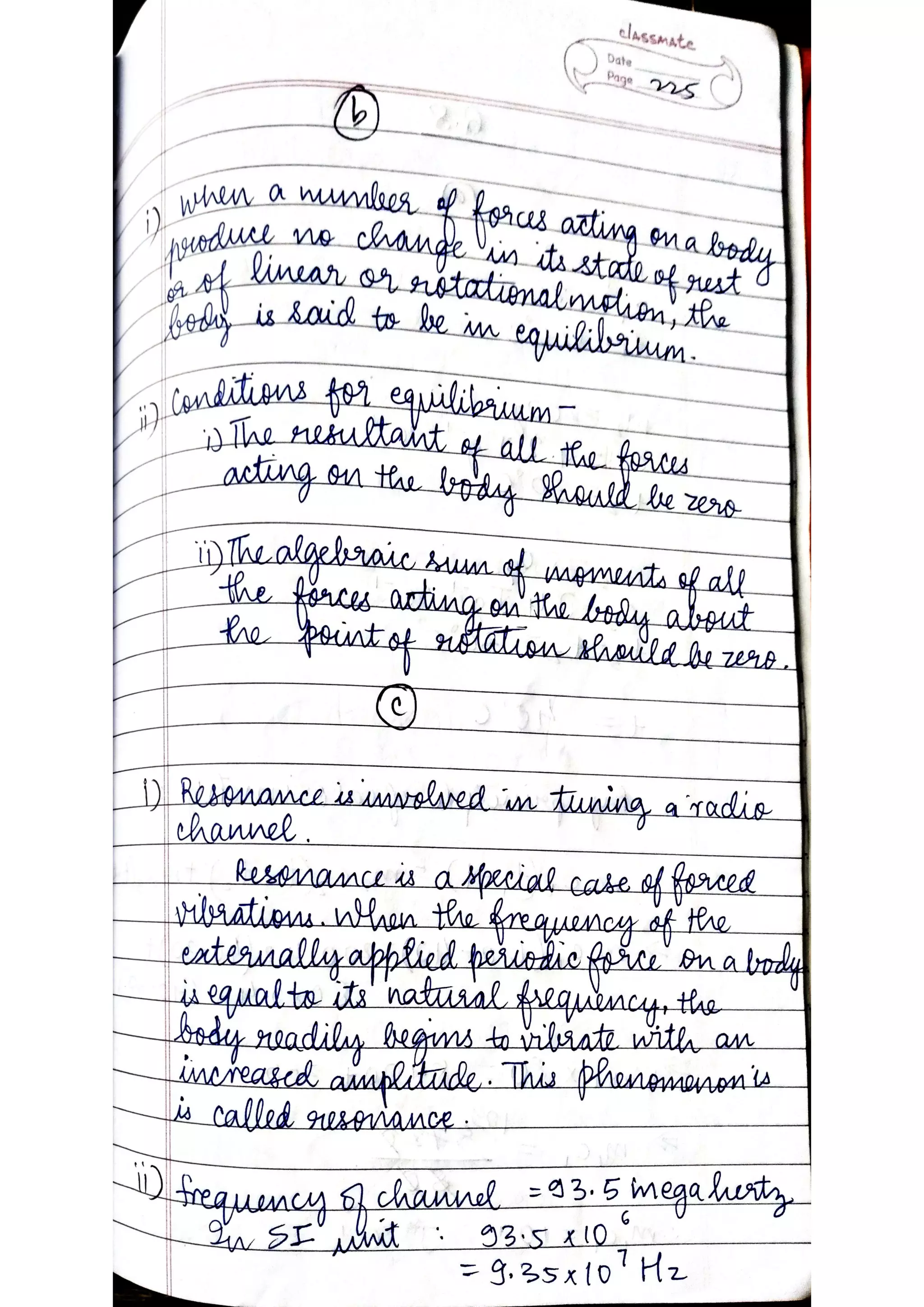ICSE Physics Class X Handwritten Notes | PDF