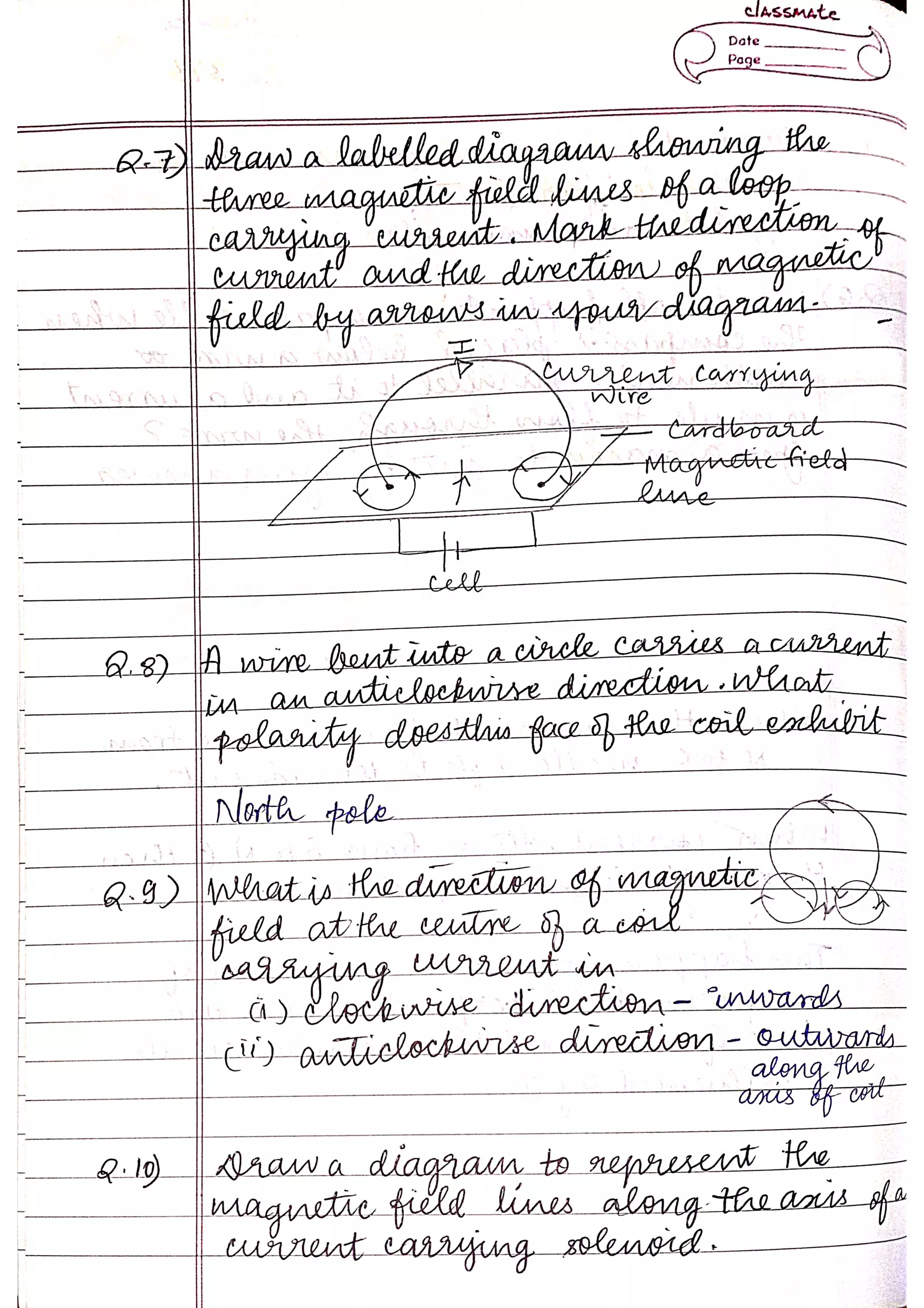 ICSE Physics Class X Handwritten Notes | PDF