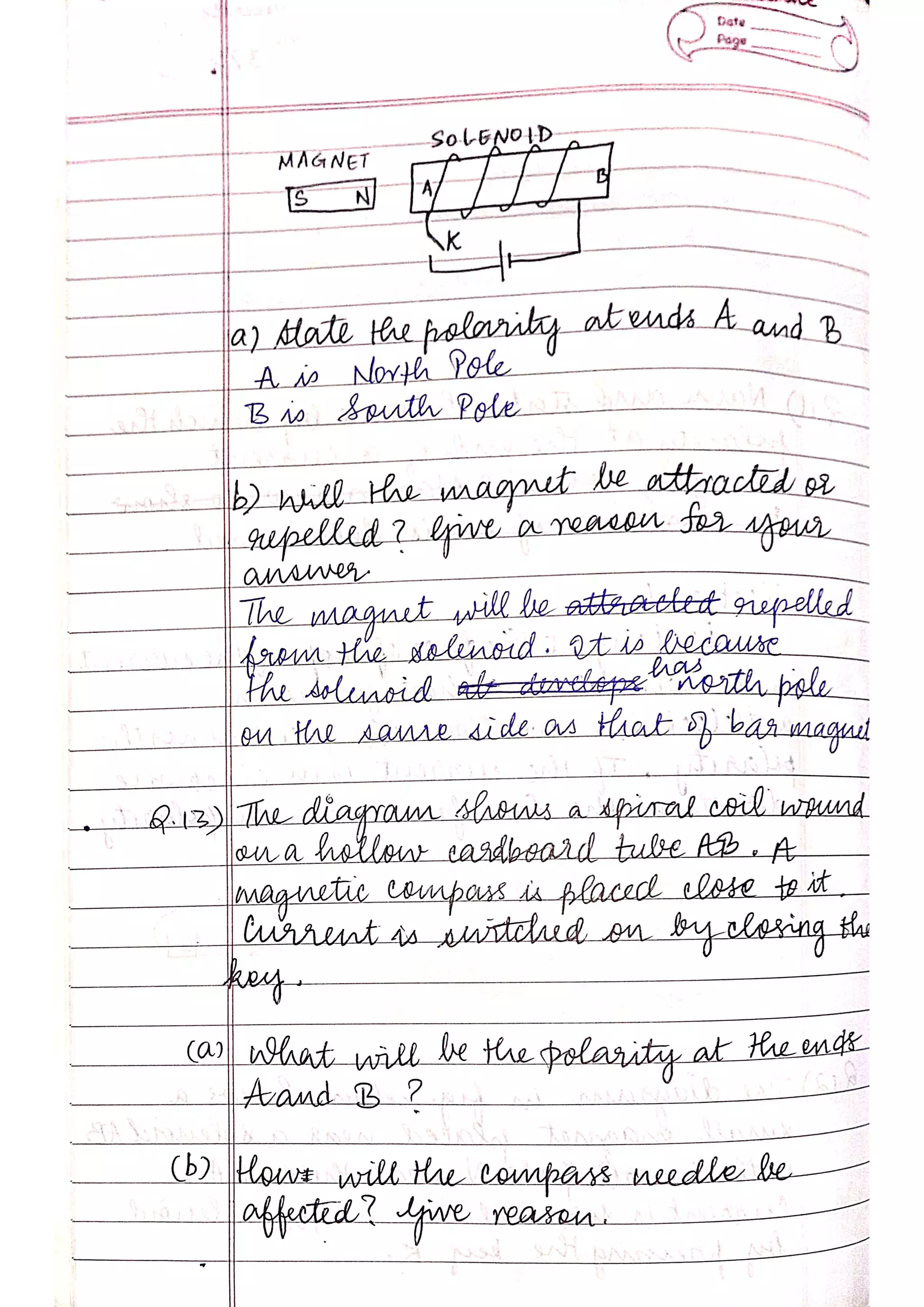 ICSE Physics Class X Handwritten Notes | PDF