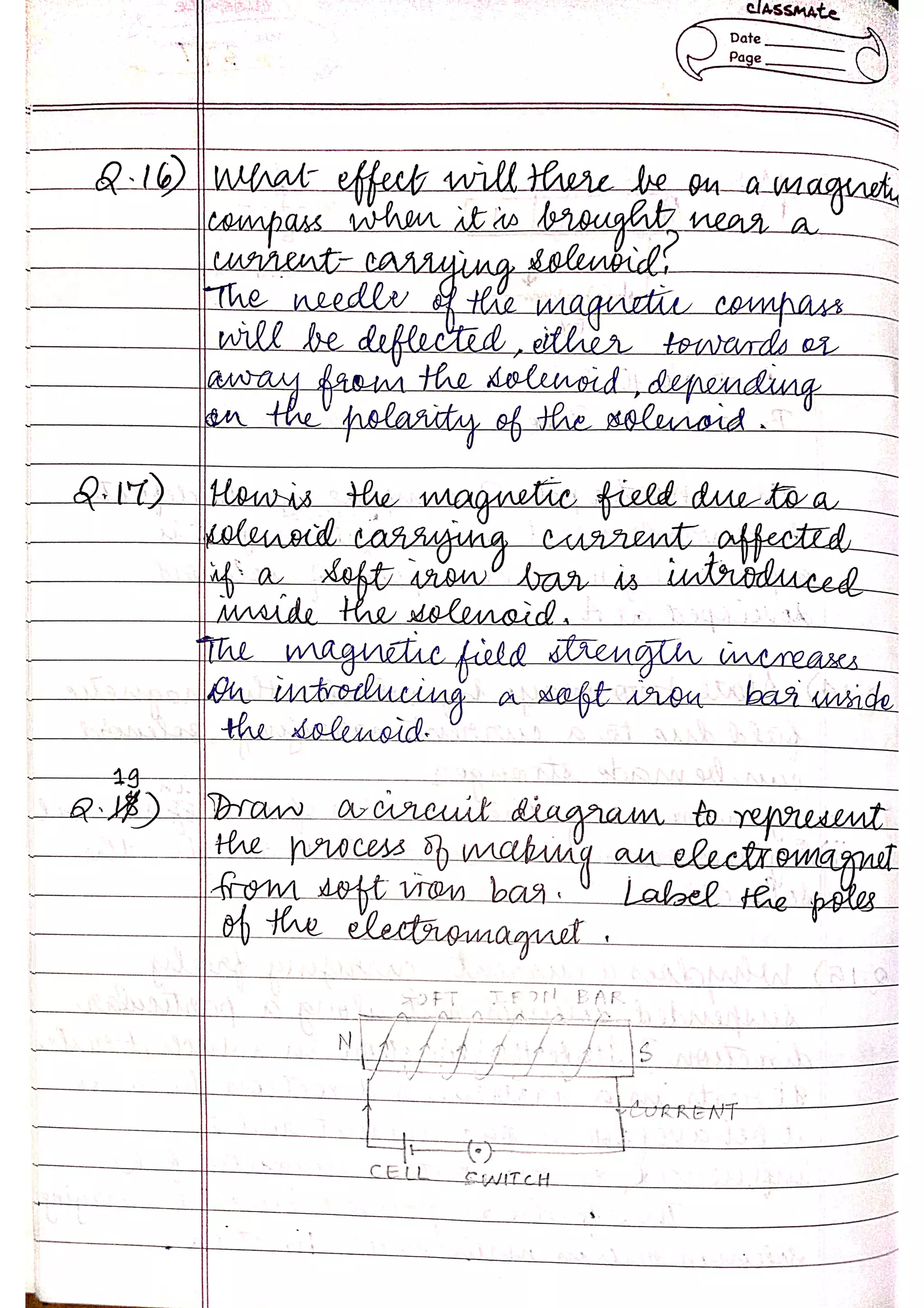 ICSE Physics Class X Handwritten Notes | PDF
