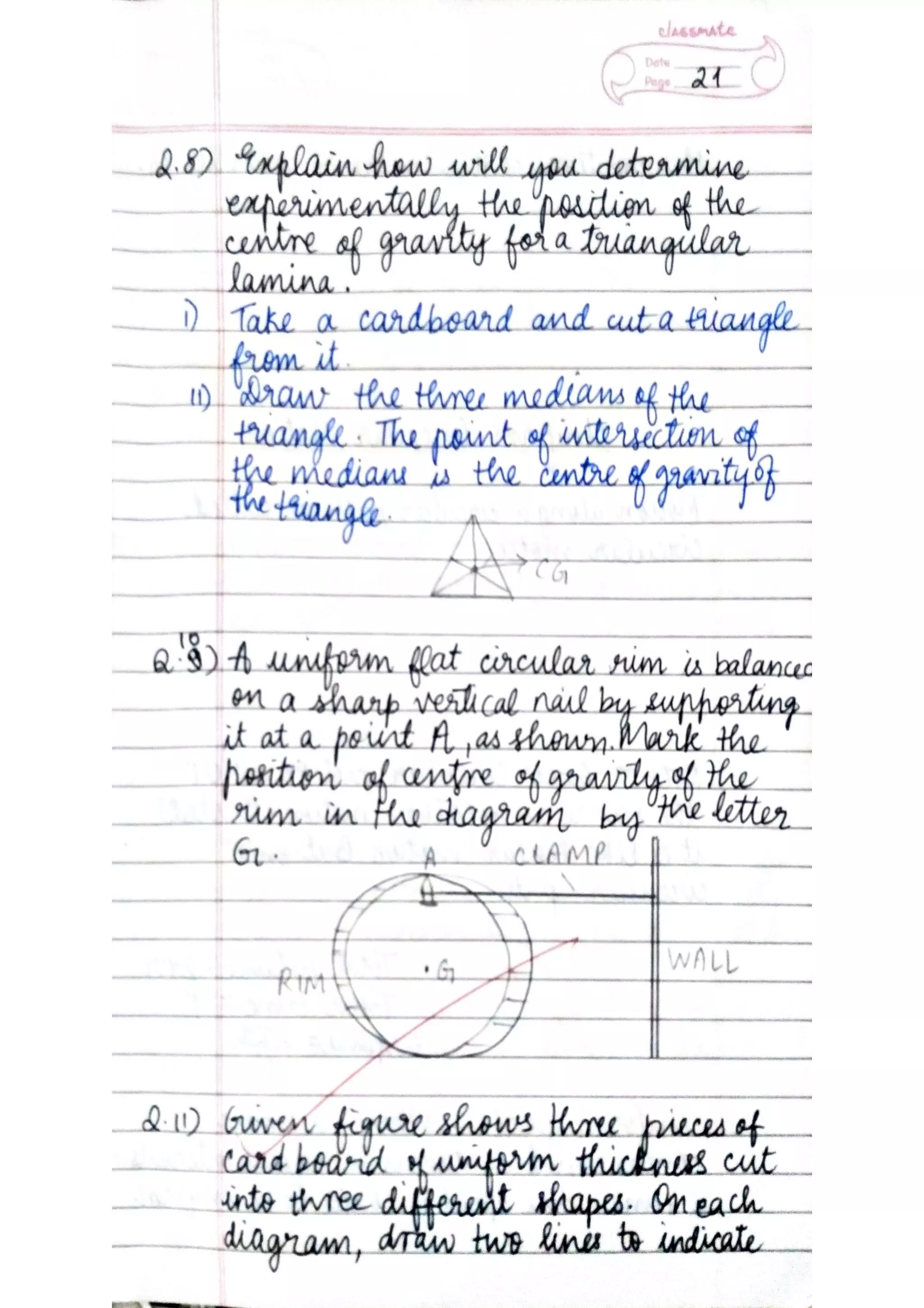 ICSE Physics Class X Handwritten Notes | PDF