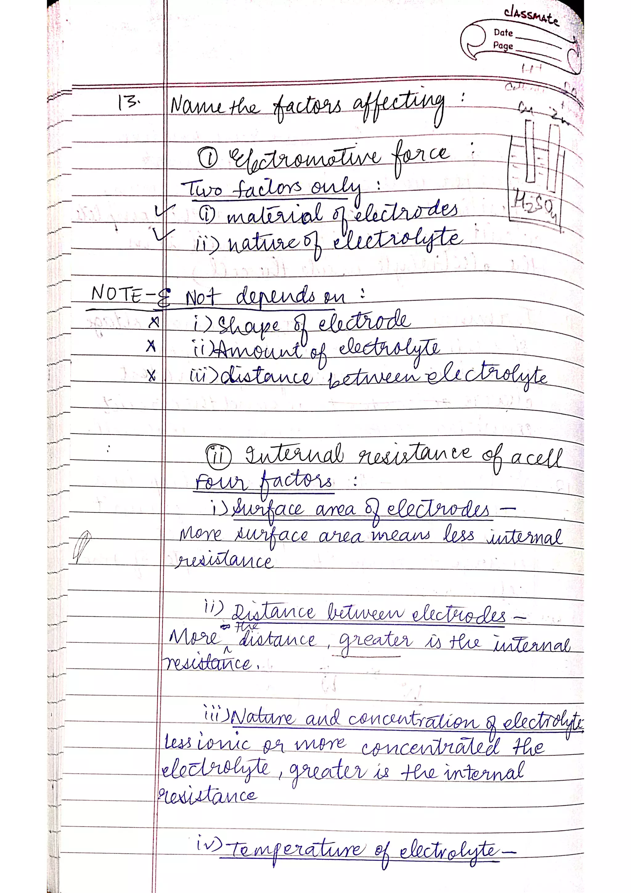 ICSE Physics Class X Handwritten Notes | PDF