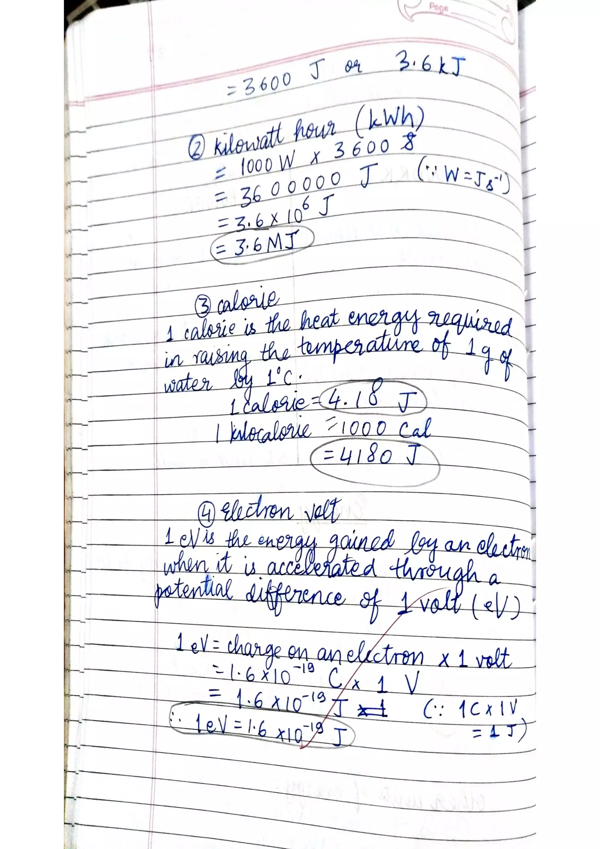 ICSE Physics Class X Handwritten Notes | PDF