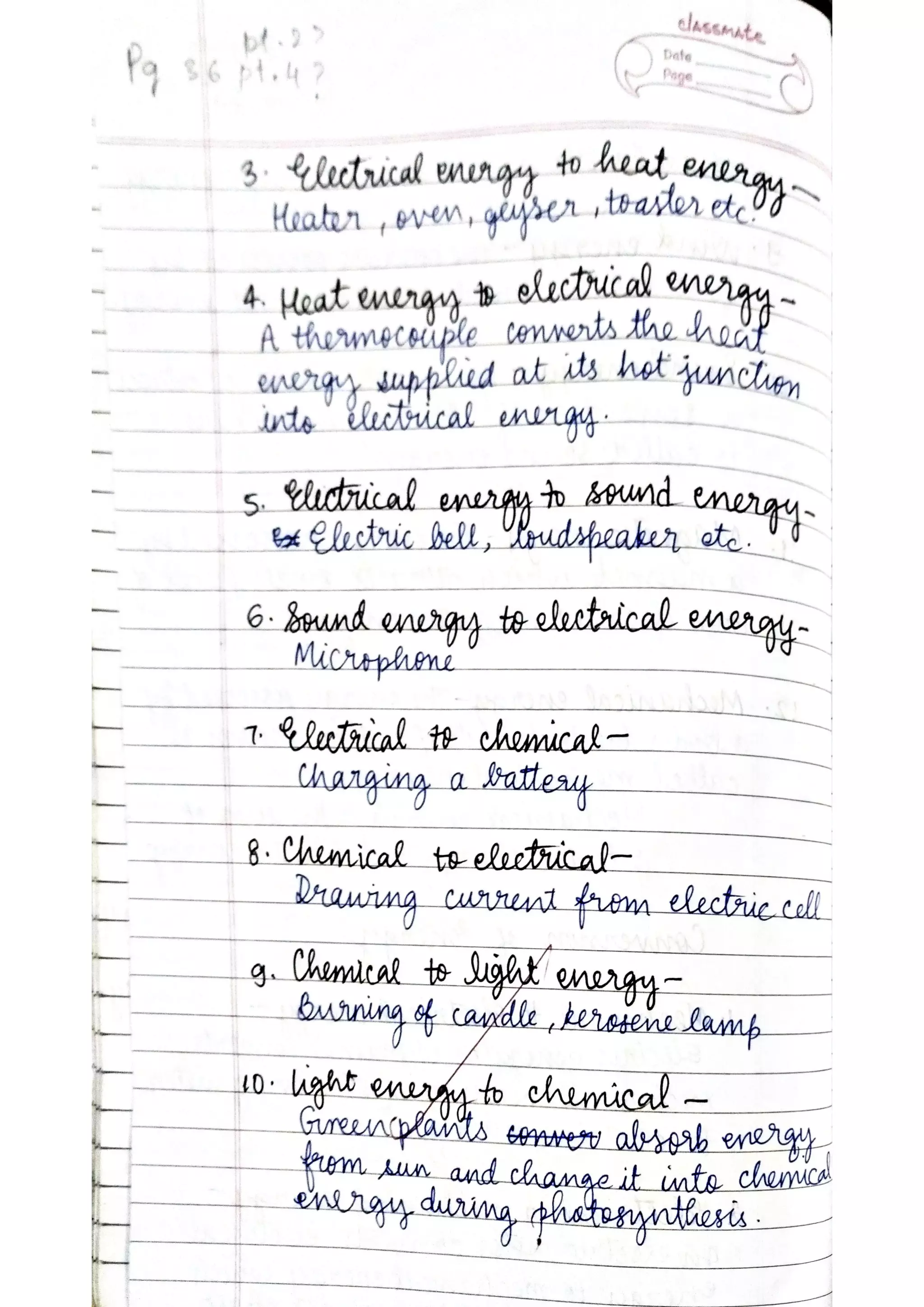 ICSE Physics Class X Handwritten Notes | PDF