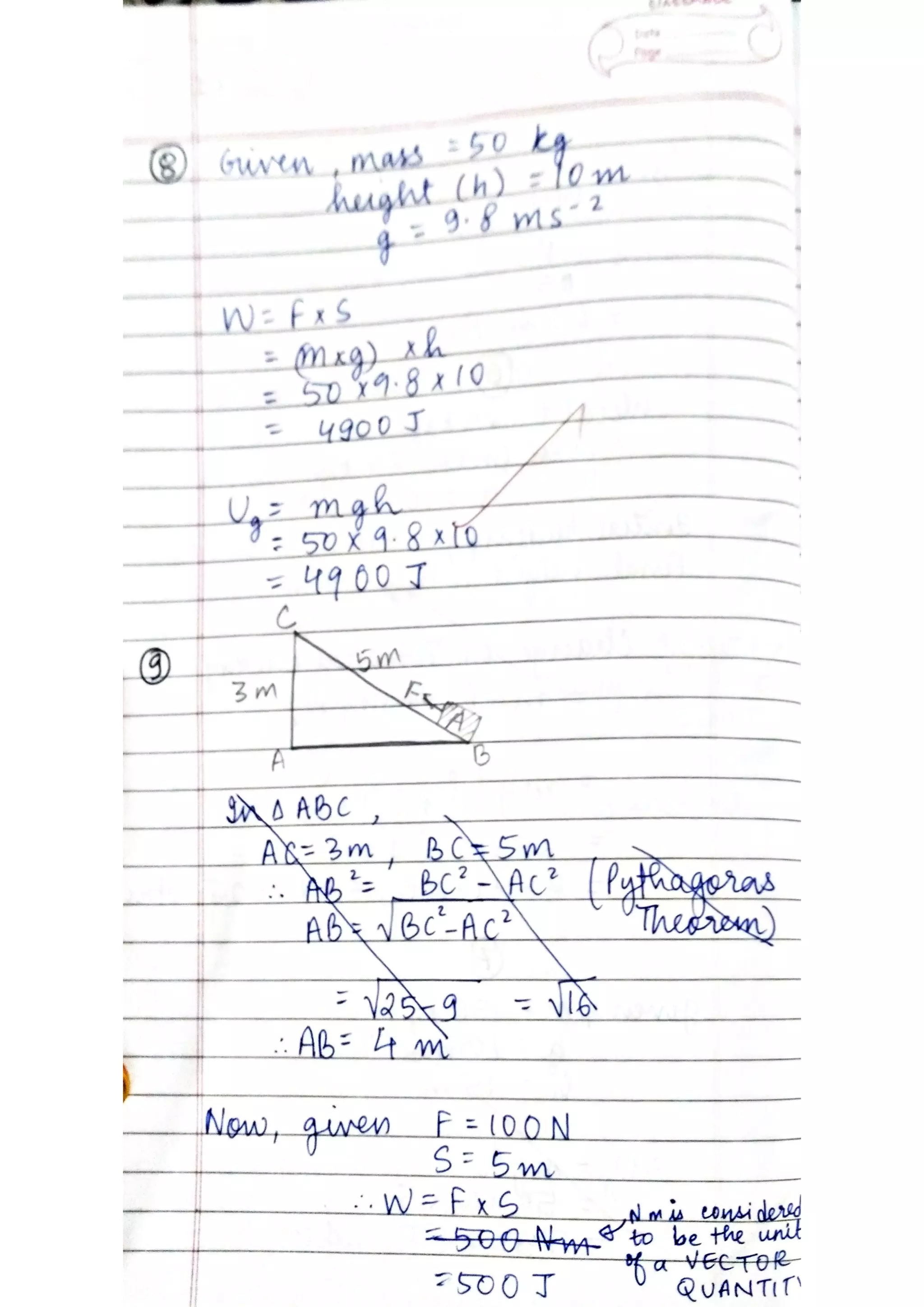 ICSE Physics Class X Handwritten Notes | PDF