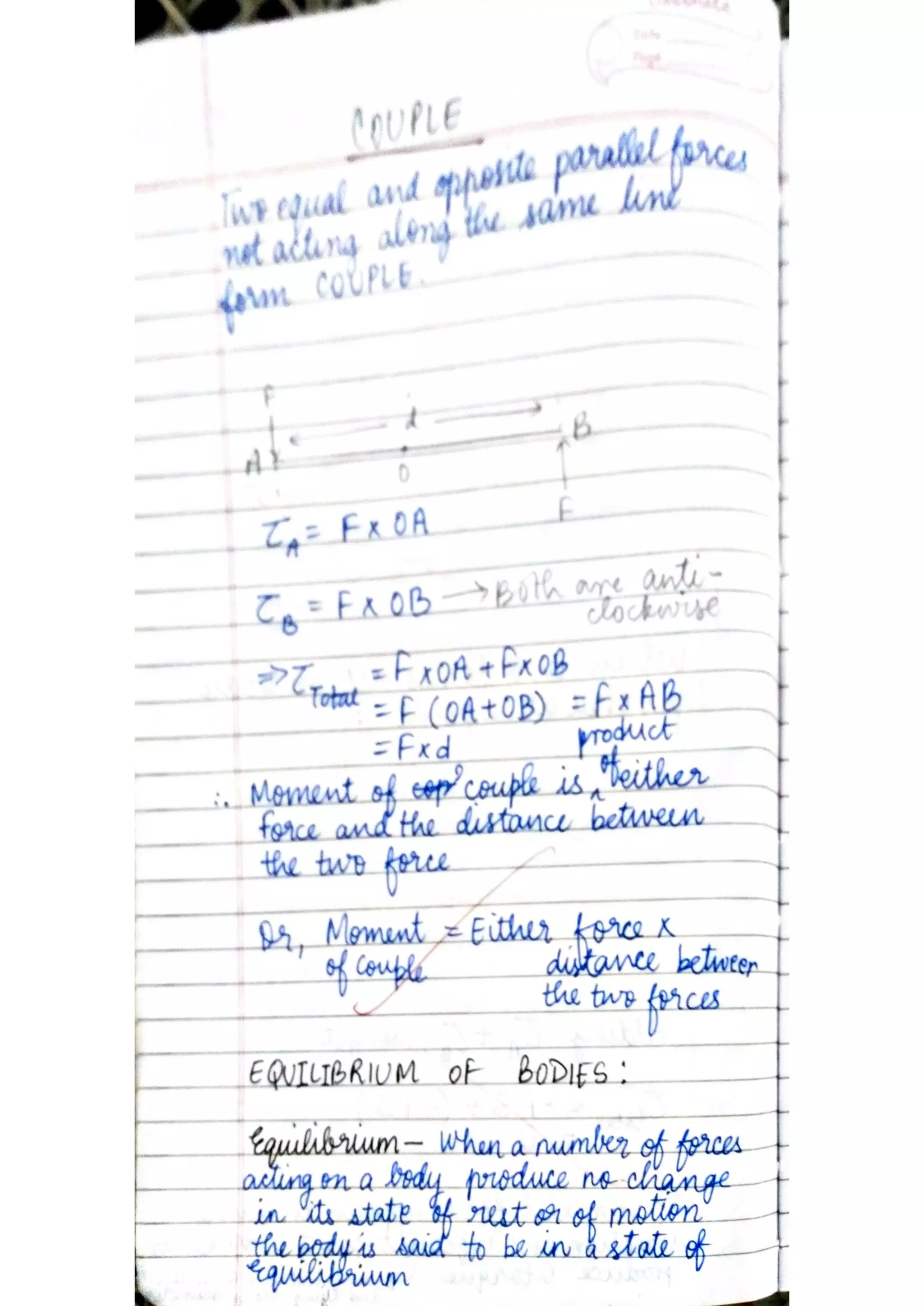 ICSE Physics Class X Handwritten Notes | PDF