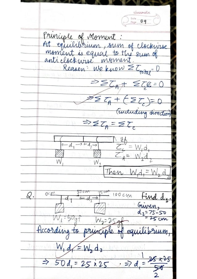 ICSE Physics Class X Handwritten Notes | PDF | Physics | Science