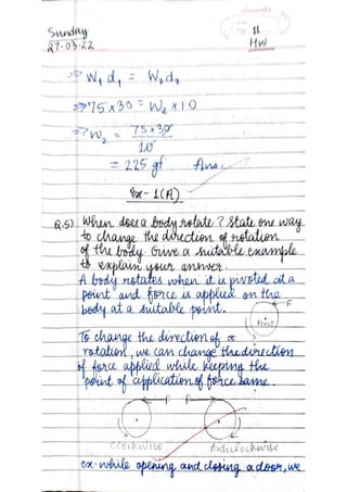 ICSE Physics Class X Handwritten Notes | PDF